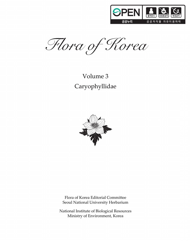 Flora of Korea, vol.3 - Caryophyllidae